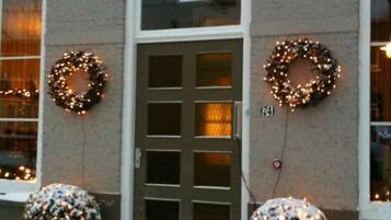 Entrada do alojamento