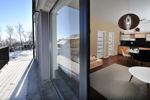 Apartamento Familiar, kitchenette | Terraço/pátio interior