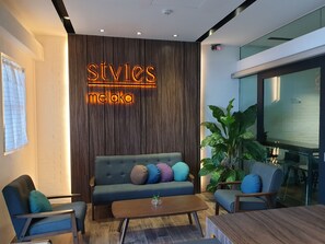 Sala de estar do lobby