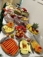 Café da manhã com buffet grátis todos os dias