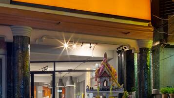 Entrada do alojamento