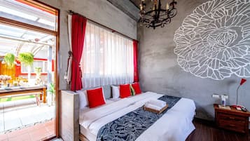 Quarto triplo conforto | 1 quarto, cortinas blackout, Wi-Fi de cortesia, roupa de cama