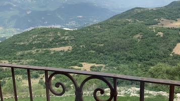 Apartamento Romântico, 2 quartos, lareira, vista para a montanha | Vista para a montanha