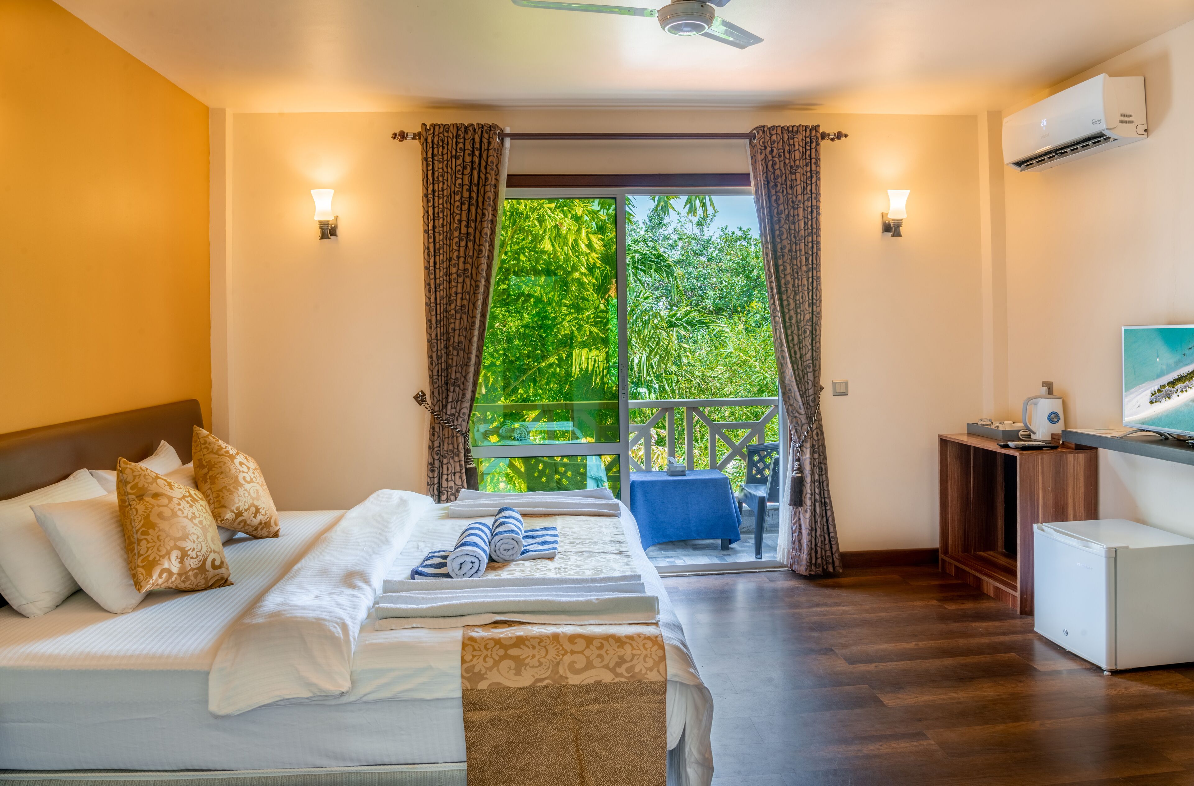 Queen Suite Sea View | Vista do quarto