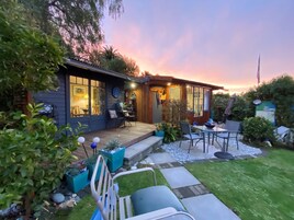 Chalé Signature, 1 cama queen-size, não fumadores, vista para o jardim | 1 quarto, roupa de alta qualidade, camas de colchão Select Comfort 