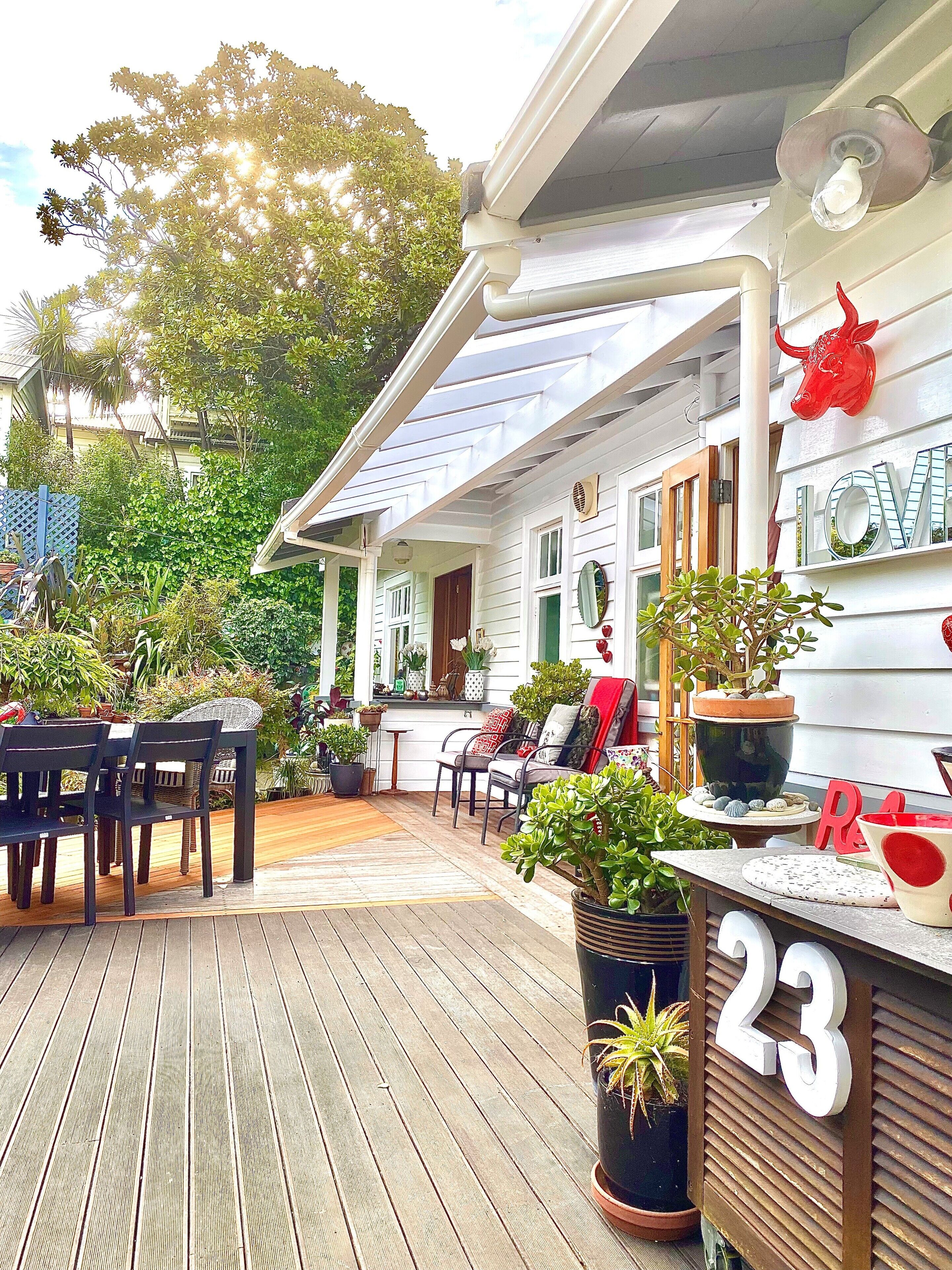 Fachada da propriedade