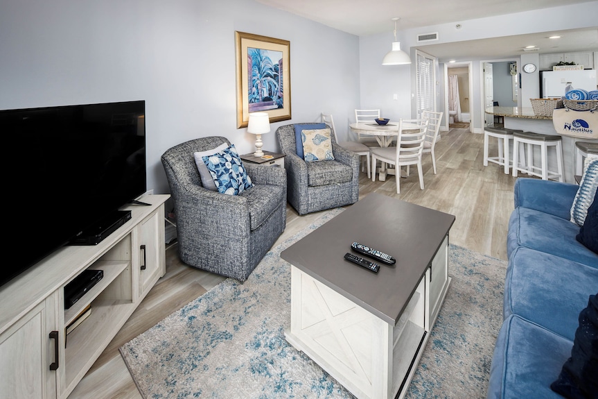 Nautilus 2708 Gulf View 2bd Free Beach Service 7th (Top) Floor - Fort Walton Beach, FL