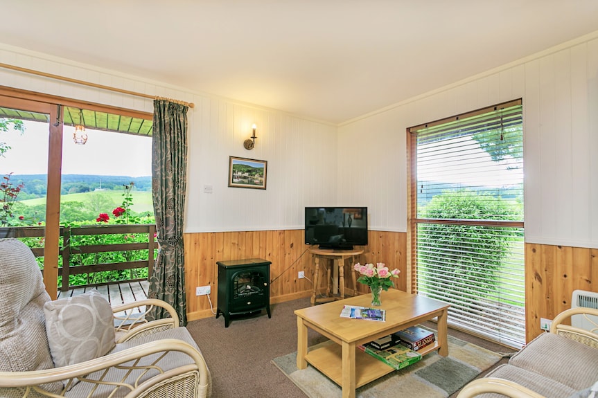 De Cuatro Estrellas Refugio Con Dos Dormitorios, Vistas Fabulosas Pero Cerca De Bares Y La Playa - Minehead