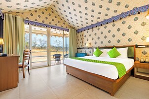 Premium Ac Tent | Roupa de cama fornecida 