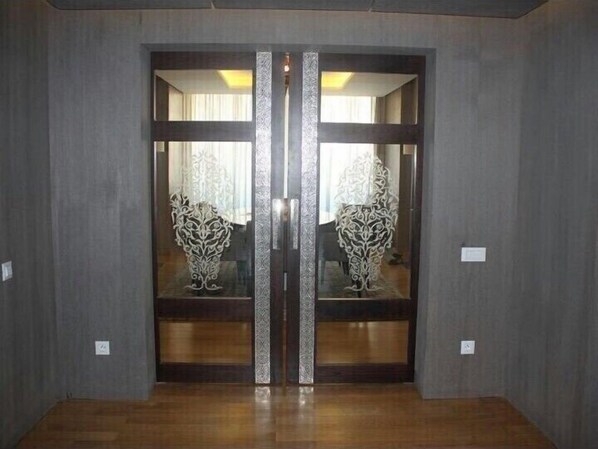 Entrada do alojamento
