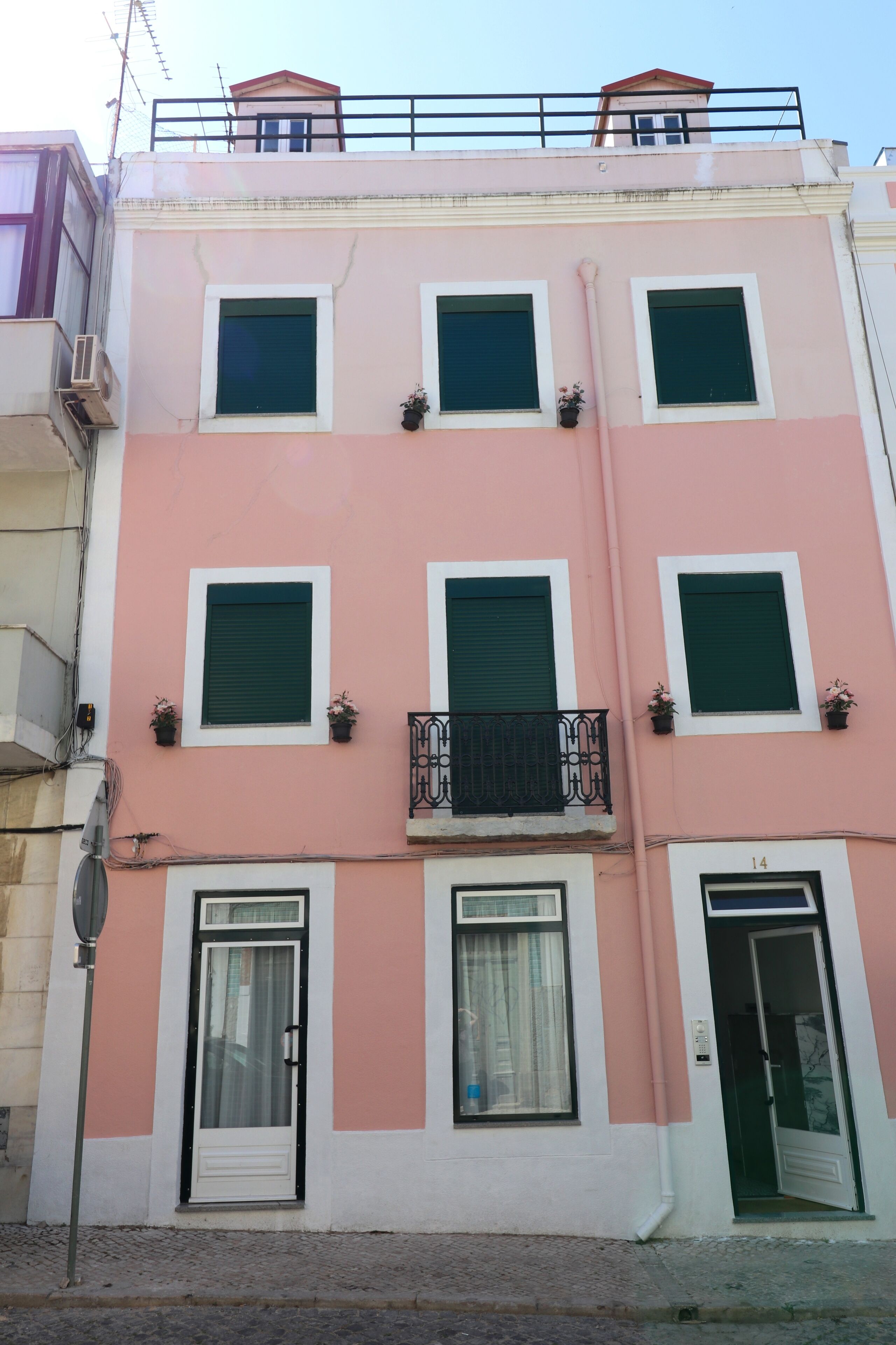 Fachada do alojamento