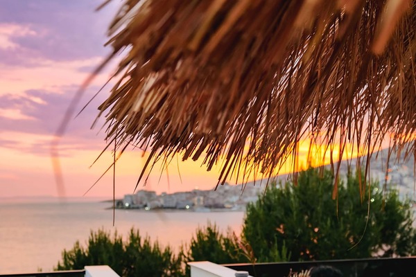 Vista para a praia ou o mar