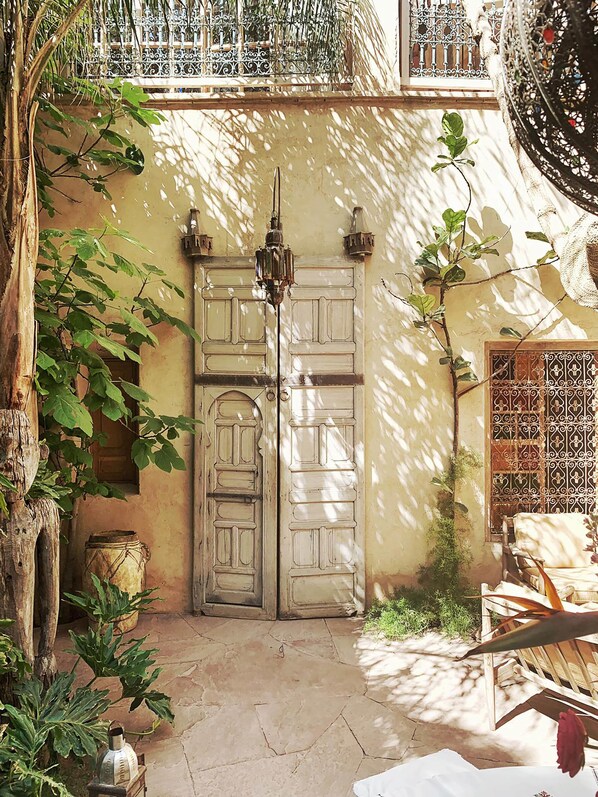 Quarto casal clássico, 1 quarto | Terraço/pátio