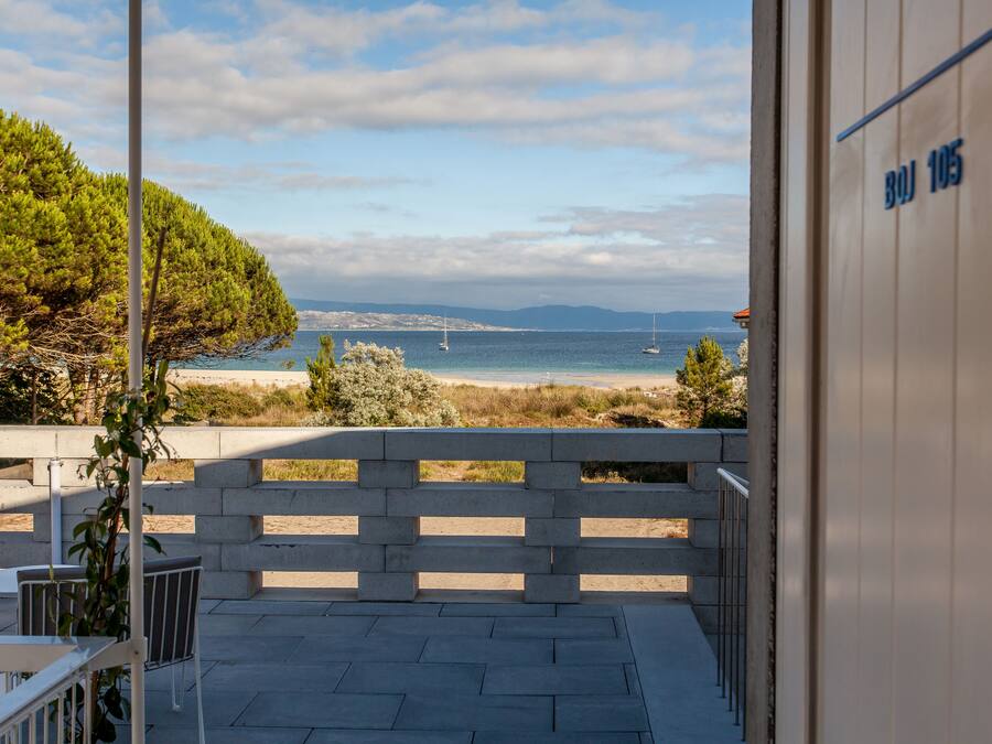 Quarto casal luxo, para não fumantes, vista para o mar | Roupas de cama premium