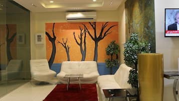 Sala de estar do lobby