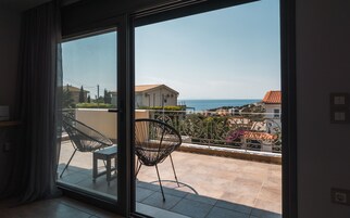 Villa Eve | 1 quarto, lençóis italianos Frette, roupa de alta qualidade 