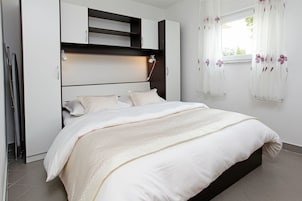 Apartamento conforto, 2 quartos, vista para o jardim, no jardim | Wi-Fi de cortesia