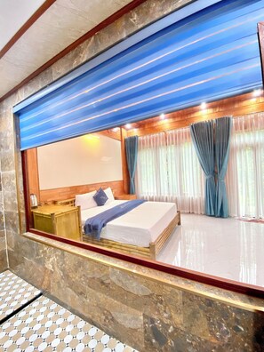 Bangalô (Double) | Escrivaninha, quartos à prova de som, Wi-Fi de cortesia, roupa de cama
