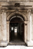 Entrada do alojamento