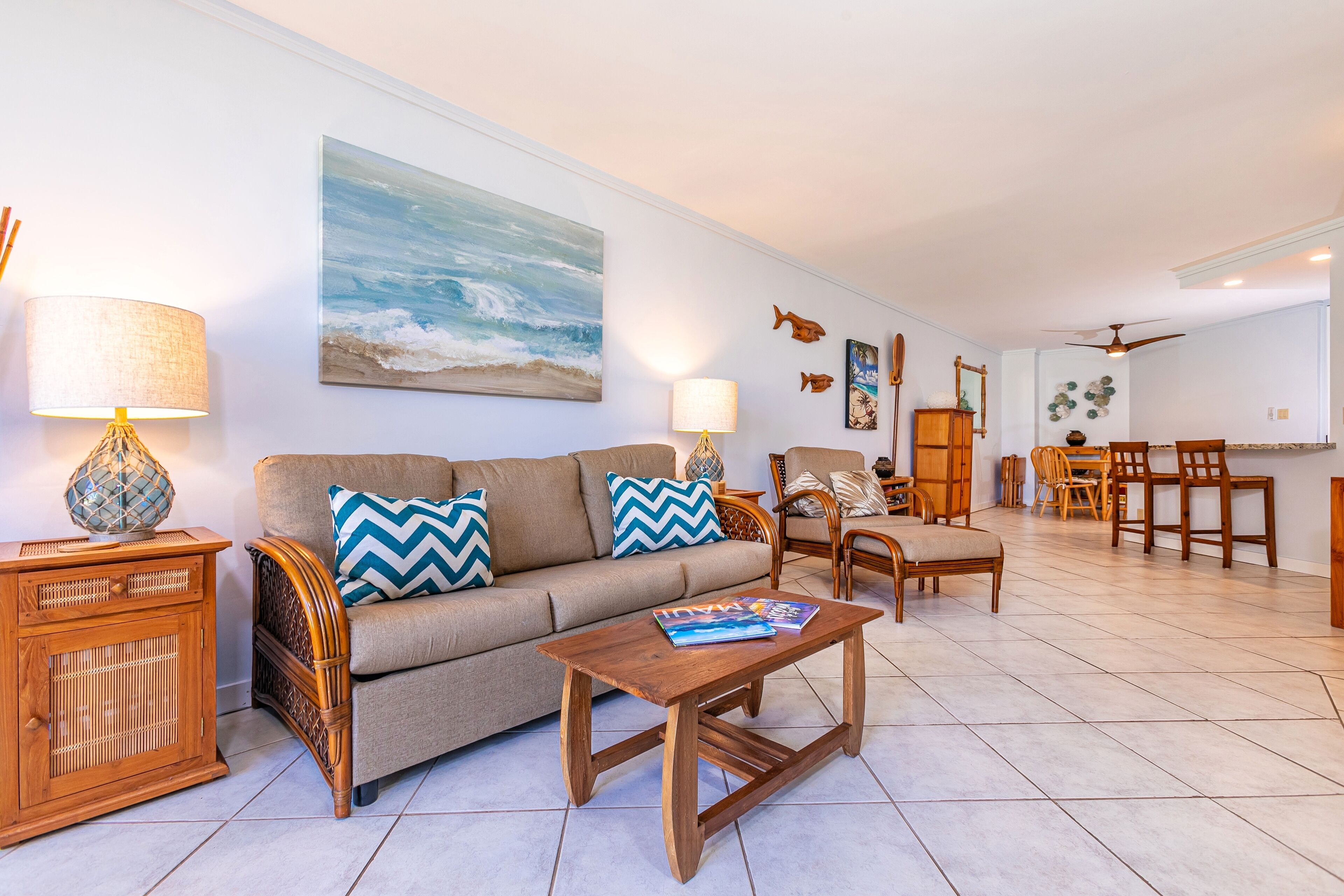 Oceanfront Condo  Ac  Steps To Beach  Pool & Bbq Access - Hawaii