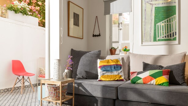 Apartamento Comfort, 1 quarto, no rés do chão | Sala | TV de ecrã plano 