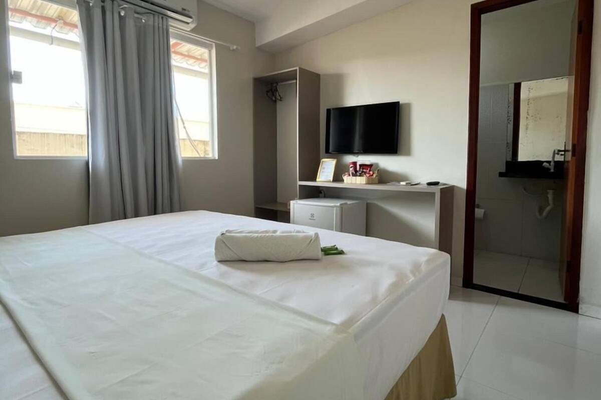 Quarto Duplo para 1 Pessoa | Minibar, Wi-fi grátis