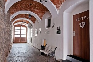 Entrada do alojamento