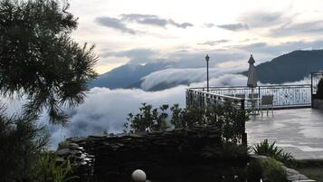 Vista para a montanha