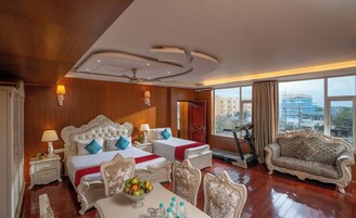 Suite Premium | 1 quarto, roupa de alta qualidade, cofre no quarto 