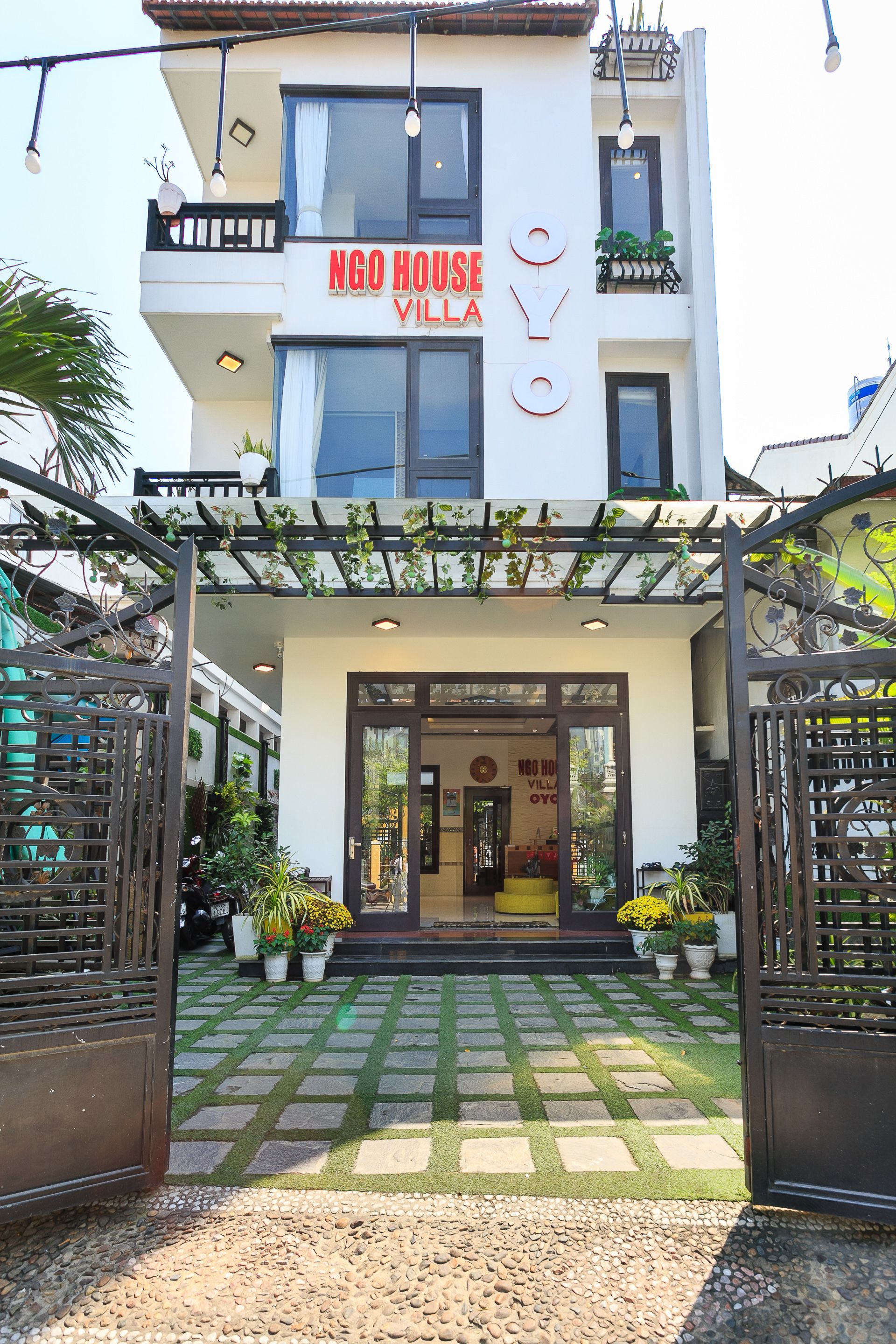 Fachada da propriedade