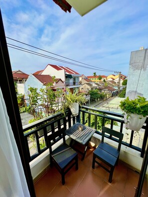 Quarto Duplo Deluxe, varanda | Varanda