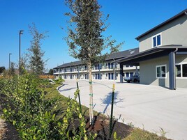 Entrada do alojamento