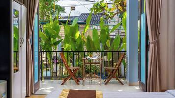 Quarto casal ou duplo, vista para o jardim | Vista do quarto