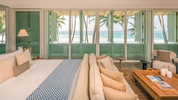 Vila superluxo, 5 quartos, piscina particular, vista para o oceano | Roupas de cama premium, camas com colchões pillow-top