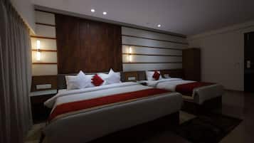 Suite Superior, 1 cama king-size | 1 quarto, secretária, secretária adequada para computadores portáteis