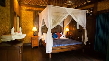 Quarto Duplo Superior, 1 quarto, vista para o mar, em frente ao mar | Comodidade do quarto