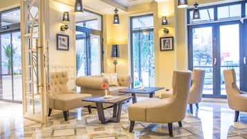 Sala de estar do lobby