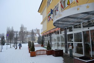 Entrada do alojamento