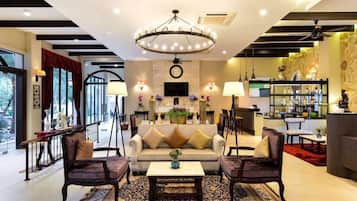 Sala de estar do lobby