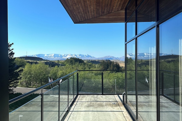 Terraço no piso superior