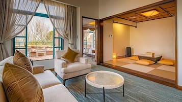 Suite Premium Twin Room - Indoor Bath - Non-Smoking | Wi-fi grátis, roupa de cama fornecida