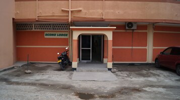 Entrada do alojamento