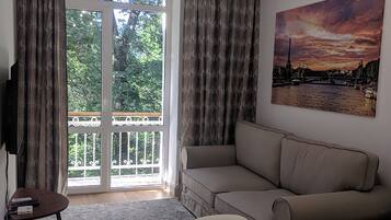 Apartamento standard, 1 quarto, para fumantes | Sacada