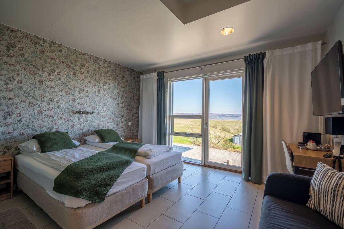 Quarto Duplo ou Twin Superior, vista para a montanha | Vista do quarto
