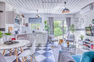 Apartamento Design, 2 quartos, acessível, vista para o pátio | Comodidade do quarto