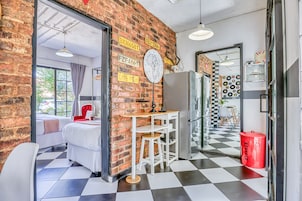 Apartamento Design, 2 quartos, acessível, vista para o pátio | Comodidade do quarto