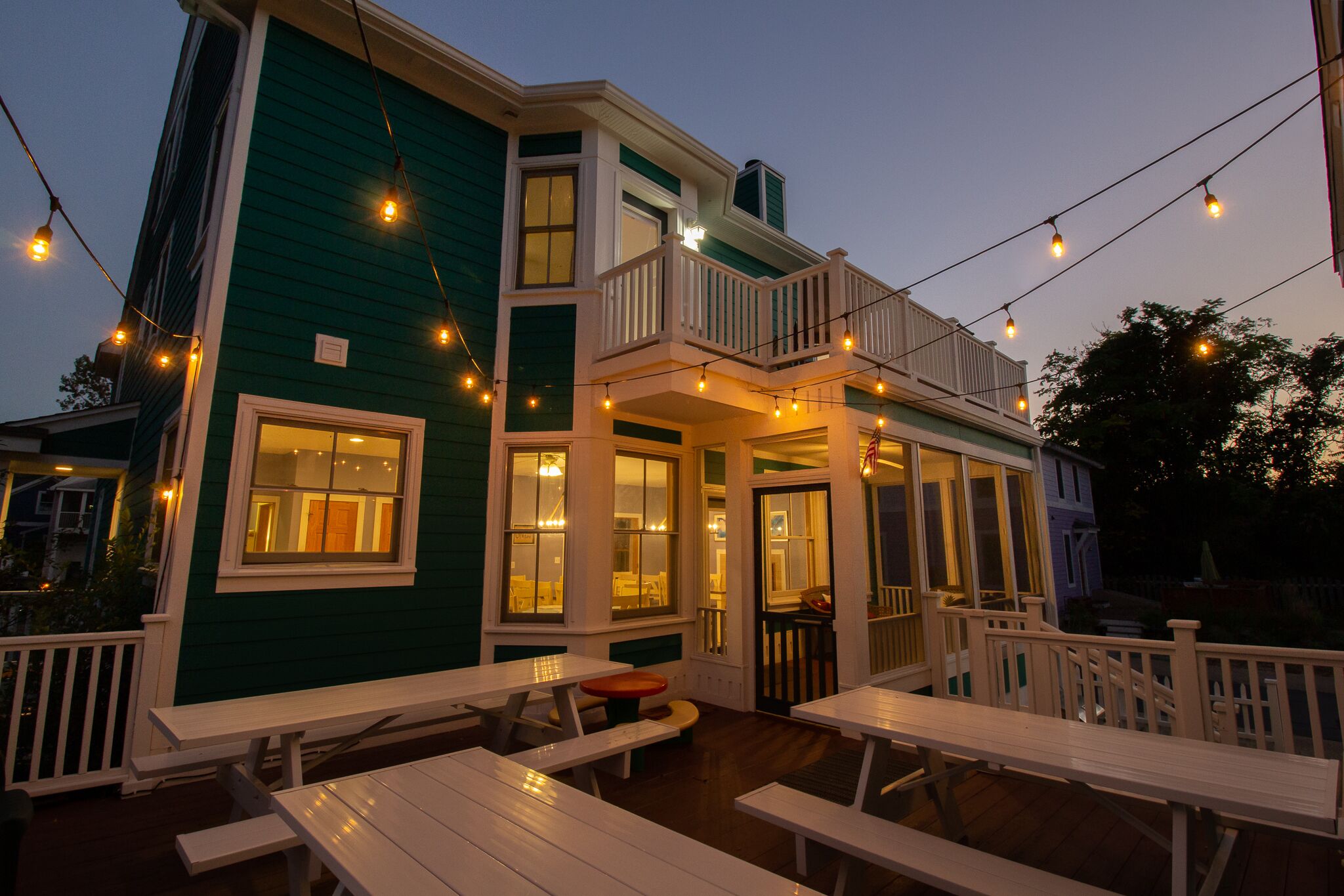 7 Bed 6 Bath Sleeps 20 + 4 in Guest House - Michigan City | Vrbo