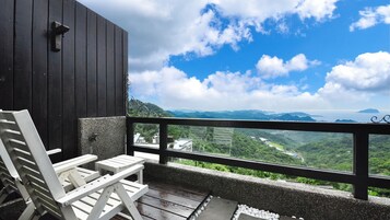 Quarto Duplo Superior, varanda, vista para o mar | Vista do quarto