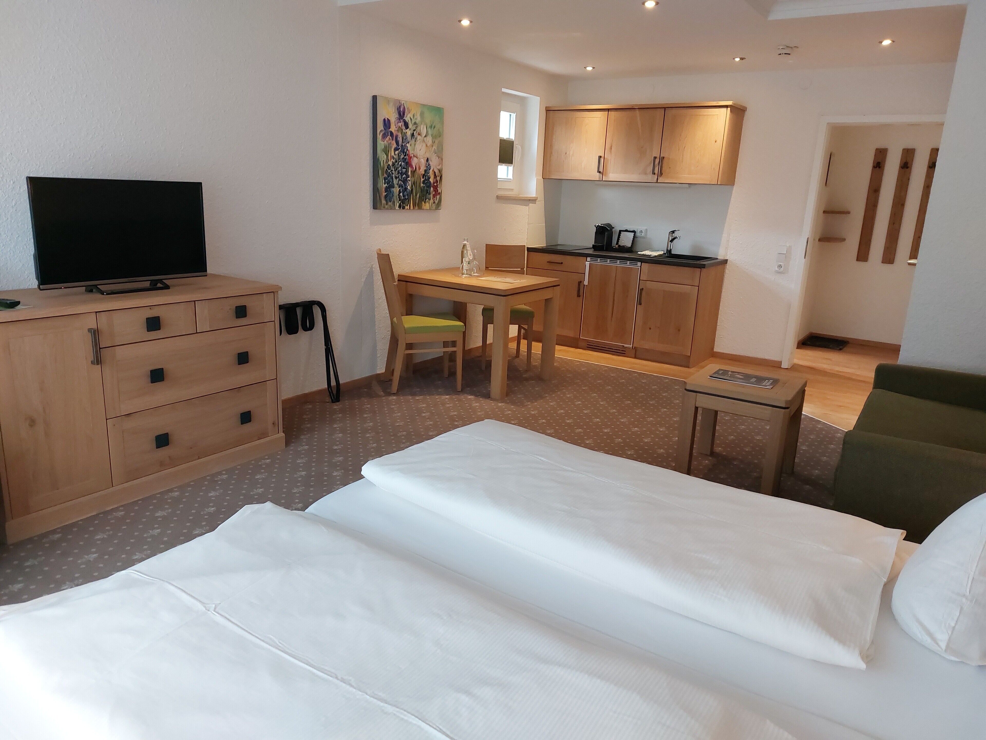 Quarto Duplo Superior | Roupa hipoalergénica, ferro/tábua de engomar 