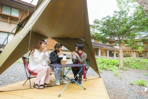 Refeições ao ar livre